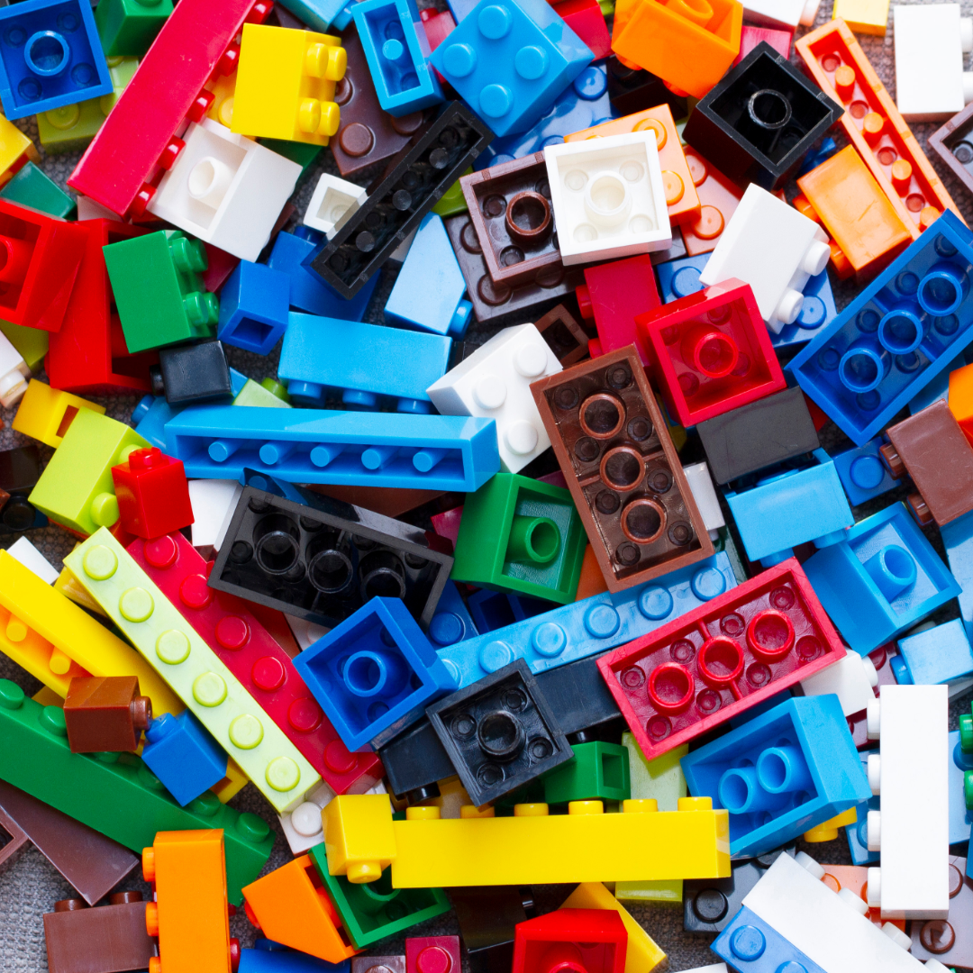 White Building Blocks Bricklettes | Modern Playroom Essentials