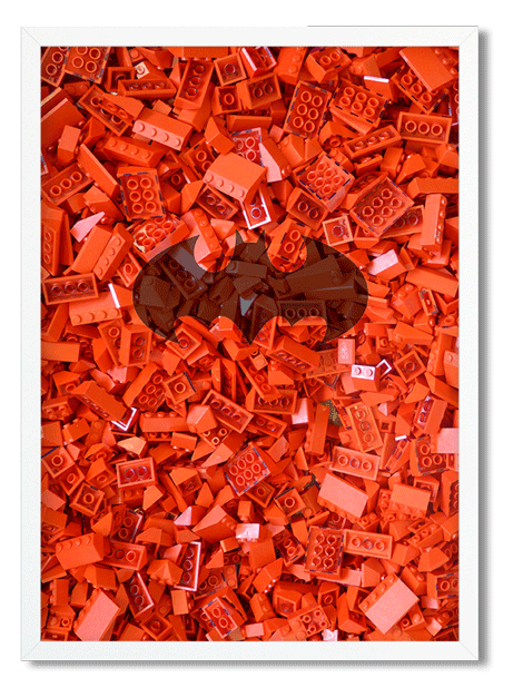 DECOR | PRINT | Superhero Red Blocks – BLOCK Shop